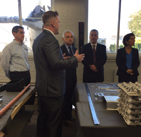 U.S. Sen Reed and Gov Raimondo Visit to Providence's Goodwin-Bradley ...