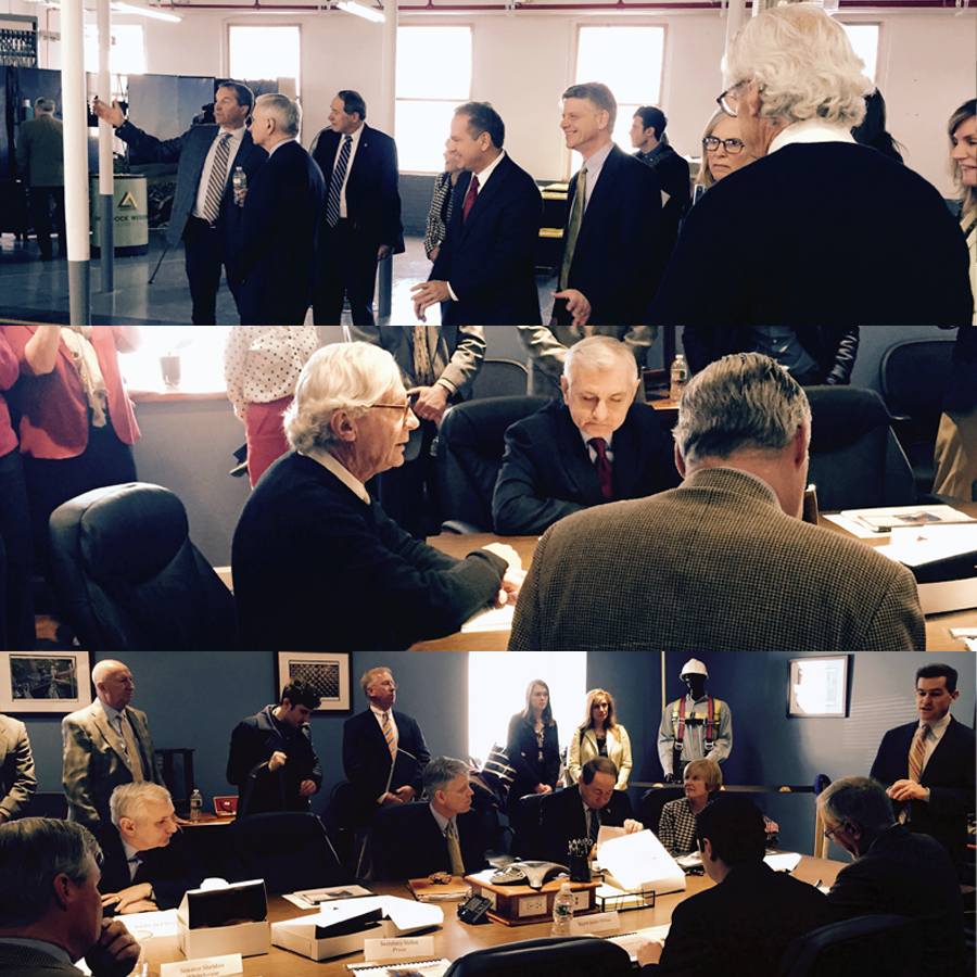 Murdock Webbing Hosts RI Leadership with Polaris MEP - Polaris MEP