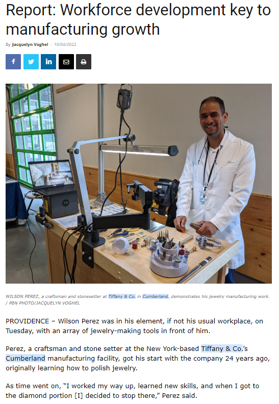 PBN: Workforce development key to manufacturing growth - Polaris MEP