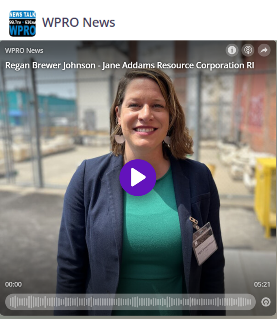 WPRO News: Regan Brewer-Johnson - JARC RI - Polaris MEP