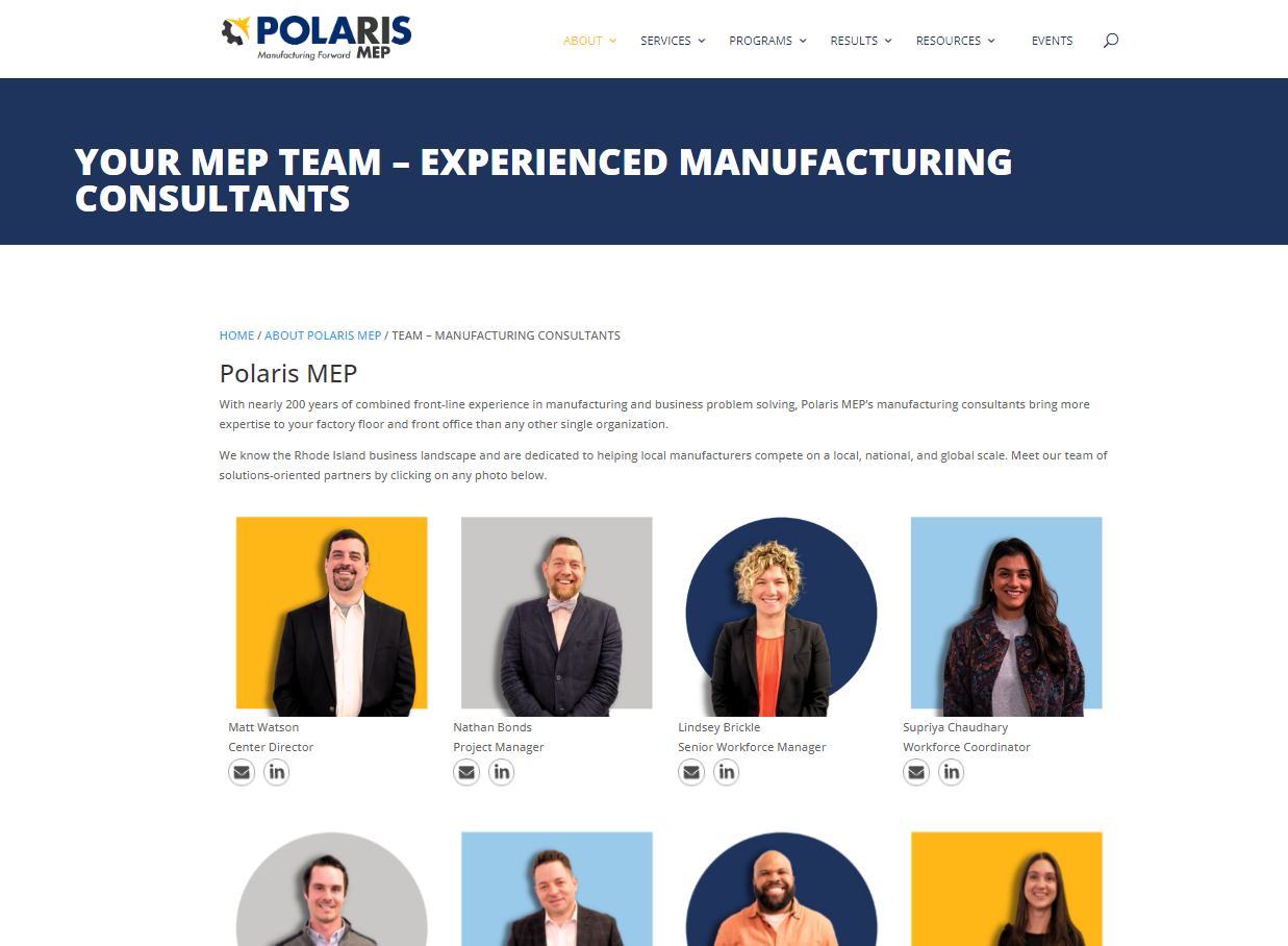 Team - Manufacturing Consultants - Polaris MEP Manufacturing Business ... Team - Manufacturing Consultants - Polaris MEP Manufacturing Business ...