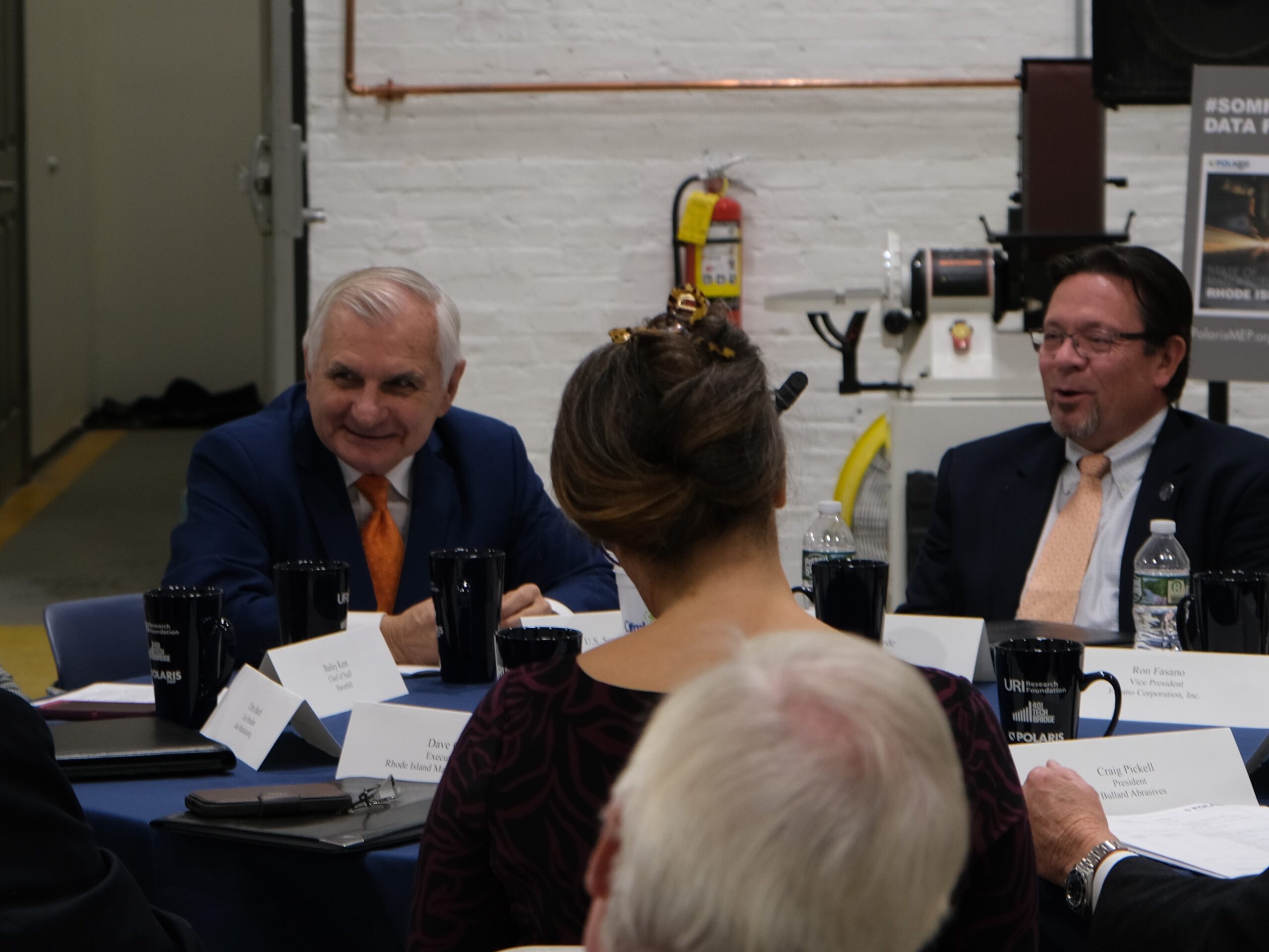Senator Jack Reed Manufacturing Month Roundtable - Polaris MEP